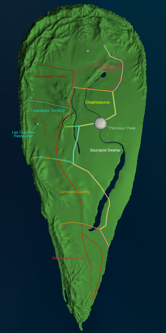 Isla Nublar map from Jurassic Park novel - WIP by Cristian-Milia on ... Isla Nublar map from Jurassic Park novel - WIP by Cristian-Milia on ...