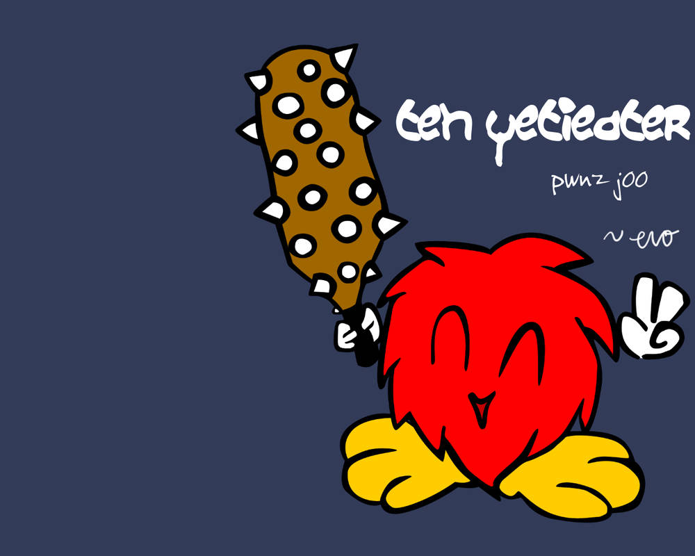 Wallpaper - yetieater by evo-designs on DeviantArt