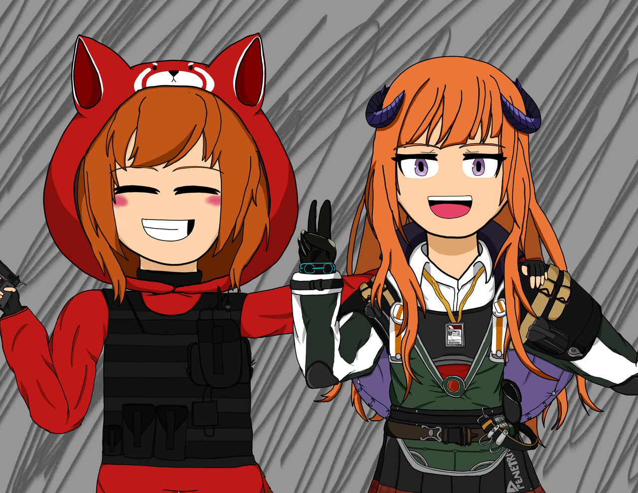 Some Dumb Ass Arsenal And Arknights Crossover By Dazedcaver On Deviantart