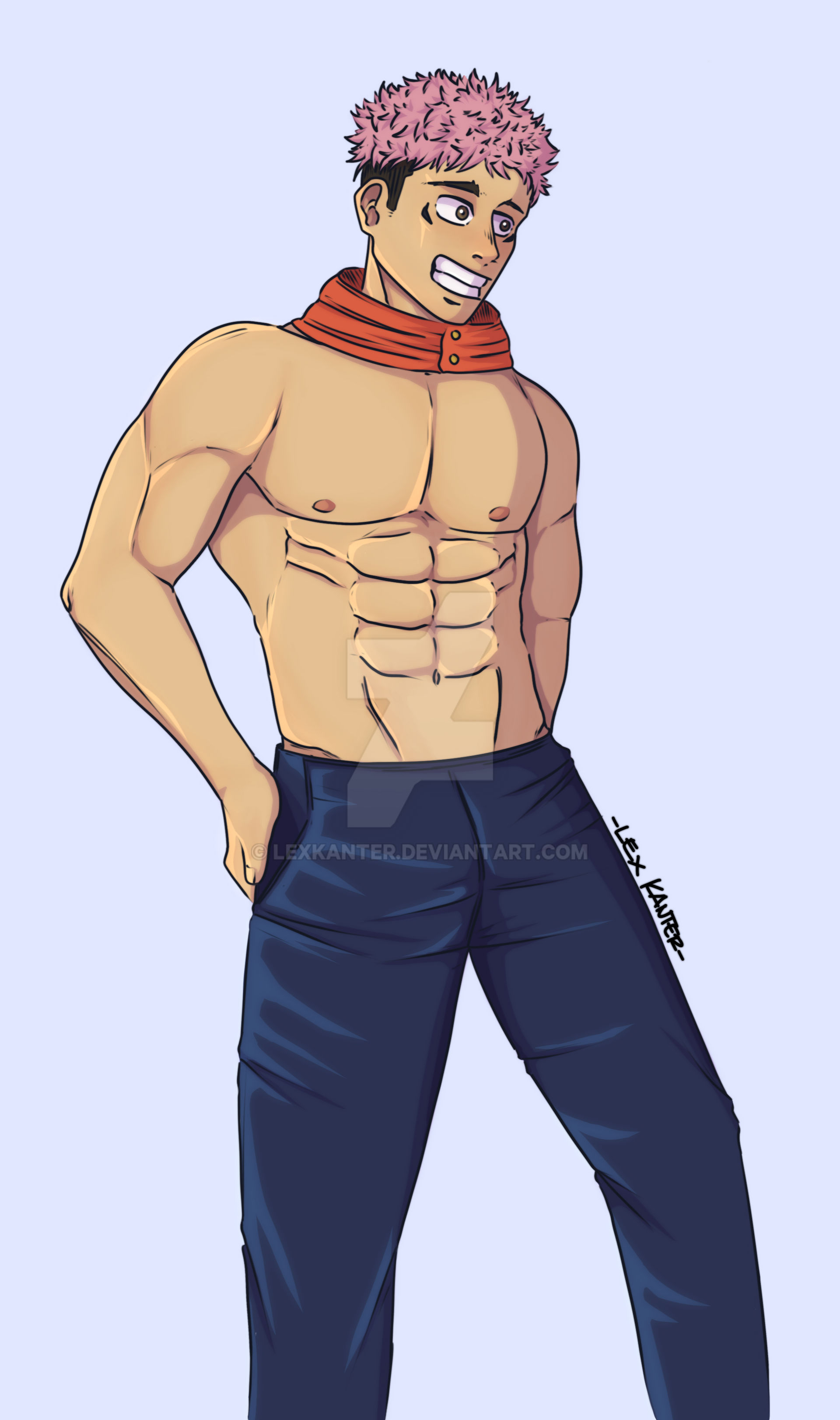 Yuji Itadori By Lexkanter On Deviantart