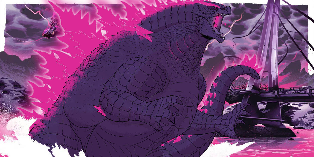 Fortnite Godzilla Loading Screen Redraw By Gojirag On Deviantart