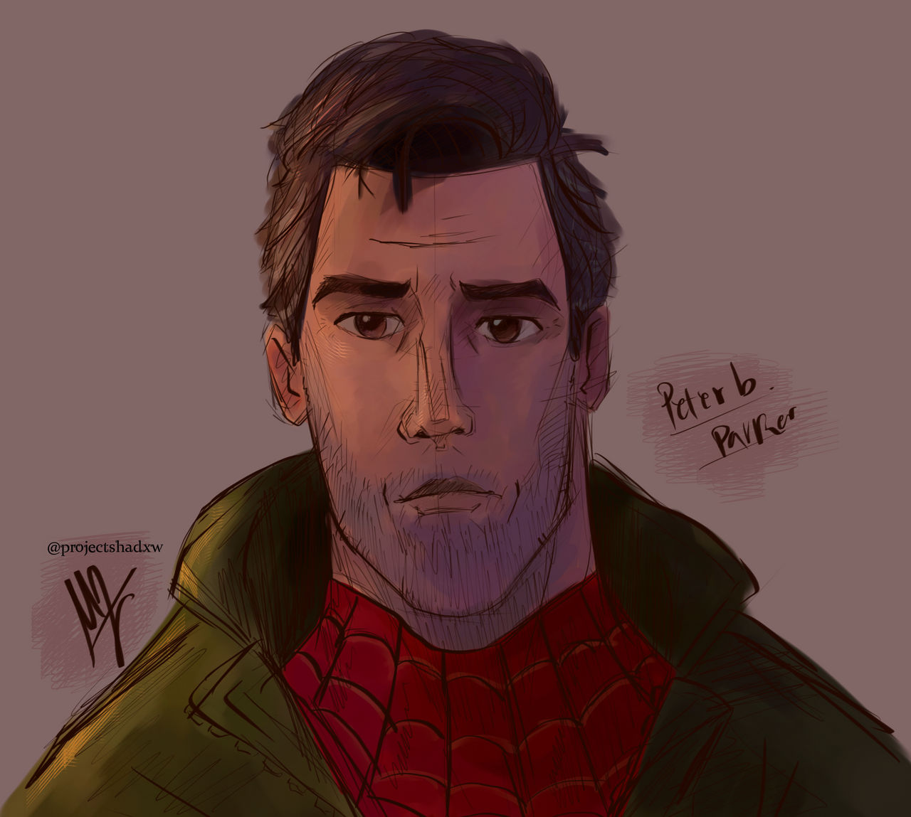 Peter B Parker Spiderman By Projectshadxw On Deviantart