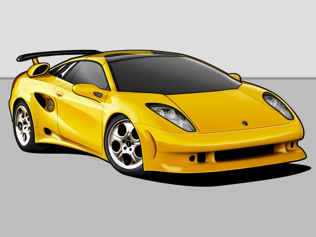 Italdesign Cala Vectorized by OmicroNiuM on DeviantArt