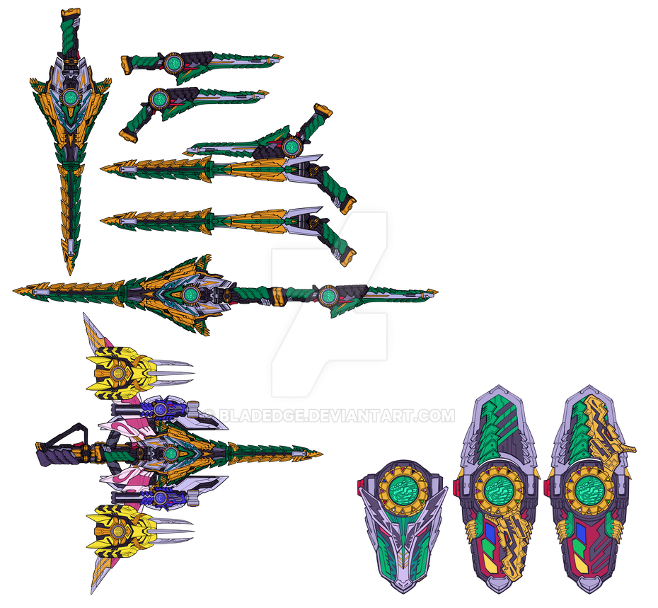 Eto Ranger Green Gear By Bladedge On Deviantart