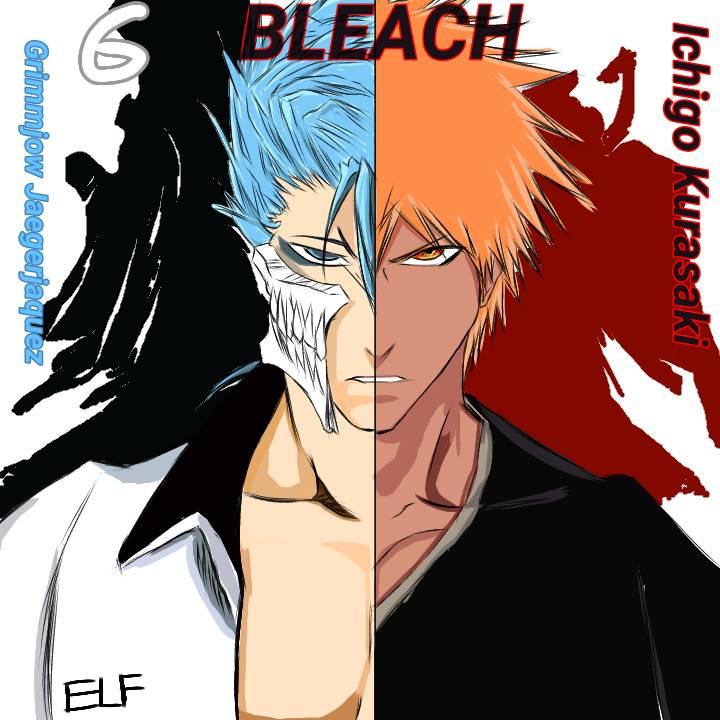 Grimmjow Jaegerjaquez X Ichigo Kurasaki Fan Art By Elfthewiz On Deviantart