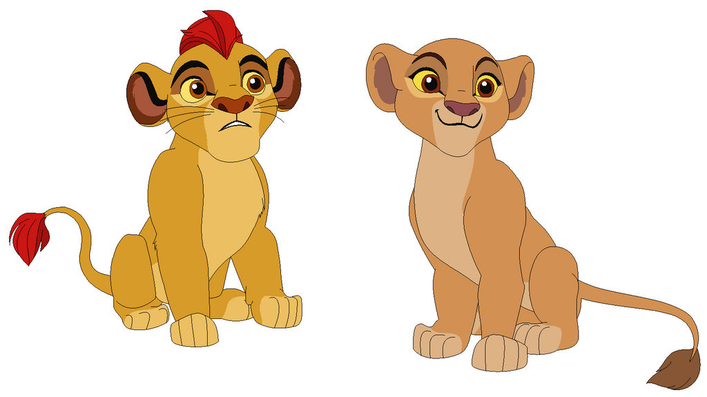 Kion And Kiara The Lion Guard Base By Malika Stacy On Deviantart