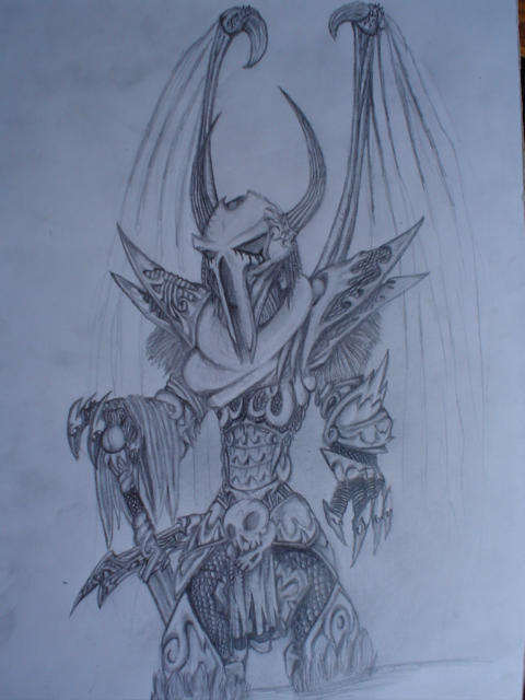 death knight by CheeseCurlz on DeviantArt