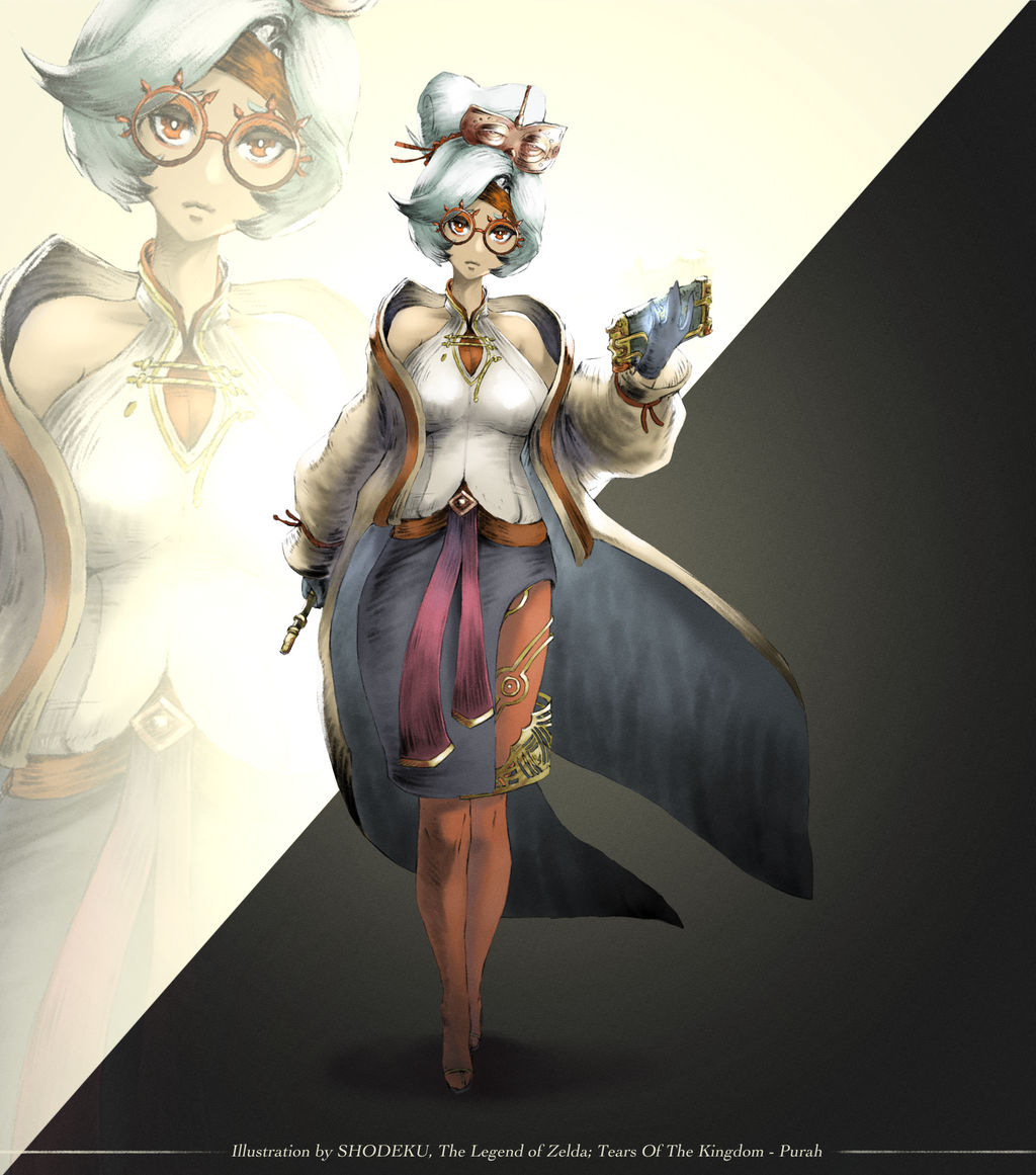The Legend of Zelda: Tears of the Kingdom - Purah by Shodeku on DeviantArt The Legend of Zelda: Tears of the Kingdom - Purah by Shodeku on DeviantArt
