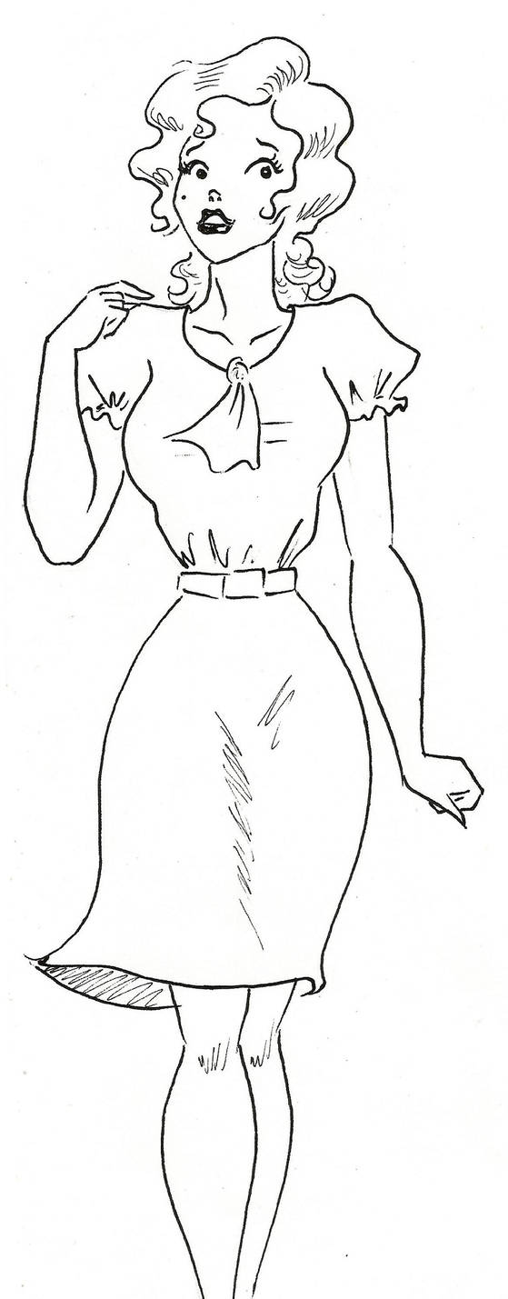 Blondie Bumstead By Pookieart On Deviantart