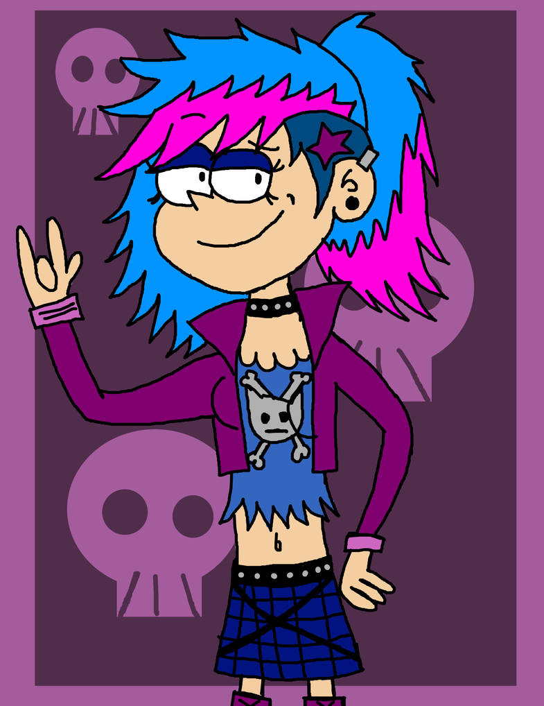 Roxie Loud House Oc By Elizabethdearestrock On Deviantart