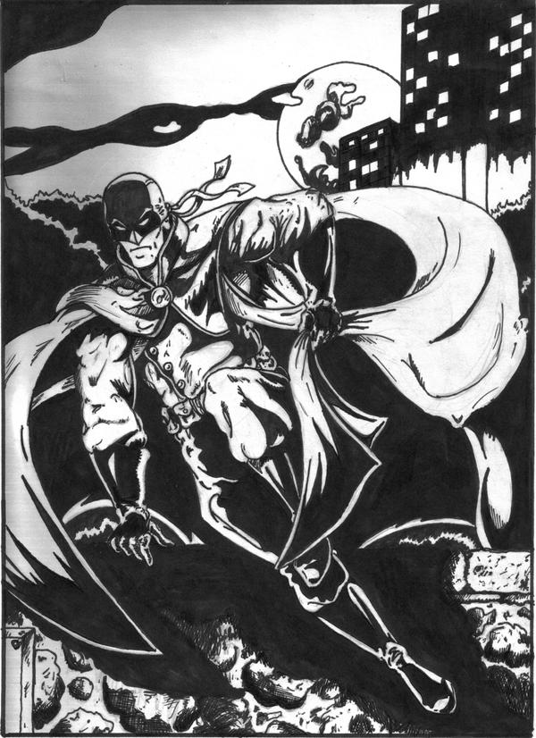 The Silver Spectre My Inks by Superior1200 on DeviantArt