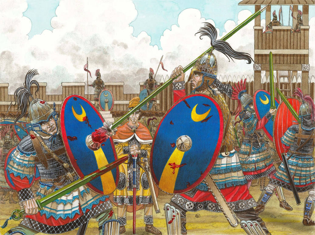 Roman army basic training in 6th century. by AMELIANVS on DeviantArt Roman army basic training in 6th century. by AMELIANVS on DeviantArt