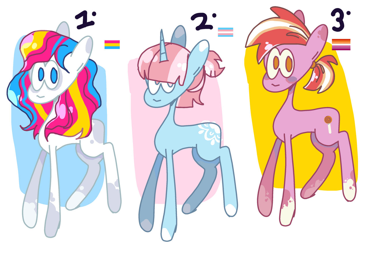 Pride Month Adopts (MLP) by nuur55 on DeviantArt Pride Month Adopts (MLP) by nuur55 on DeviantArt