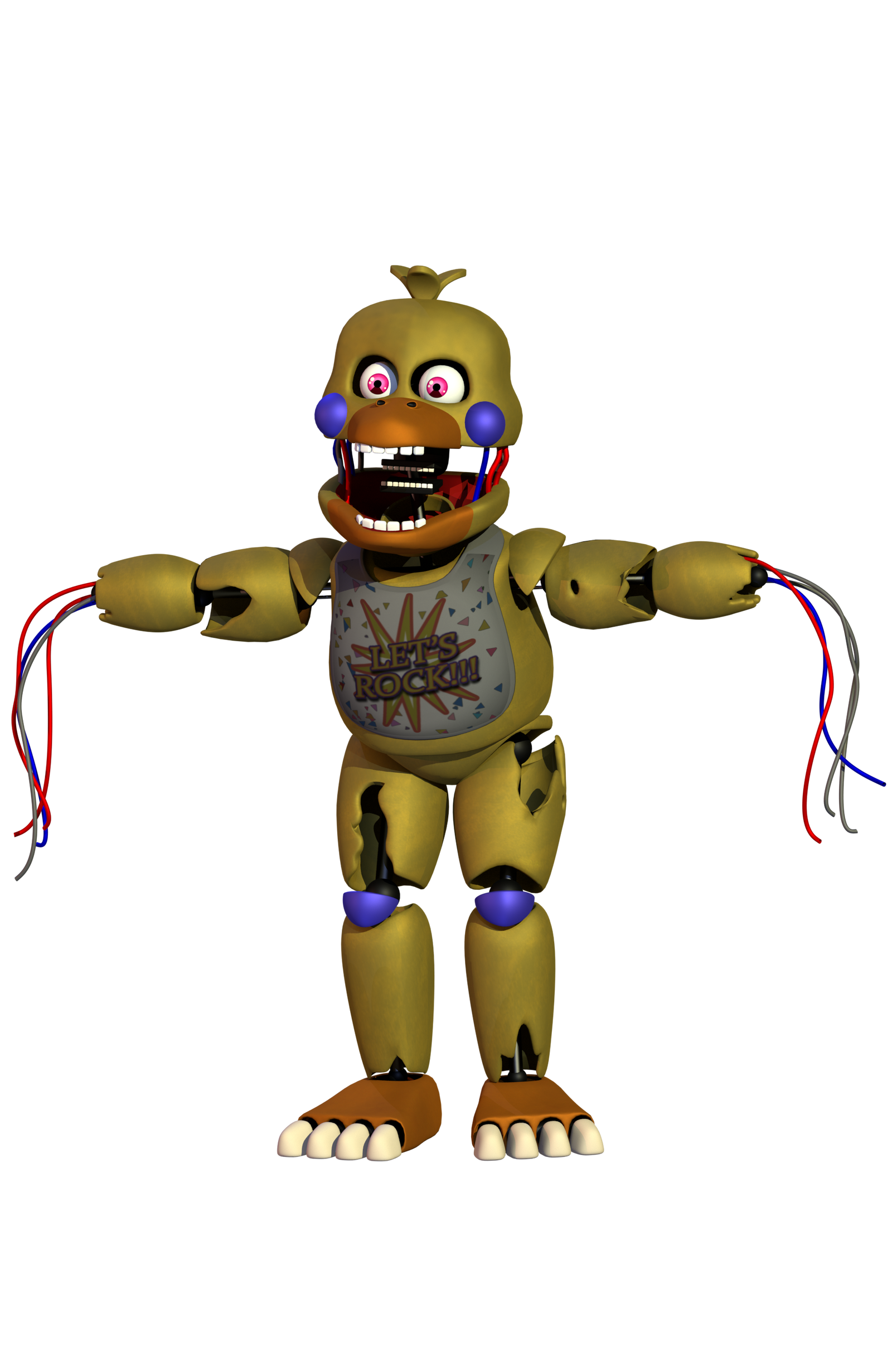 Withered Rockstar Chica by GabeTheWaffle on DeviantArt Withered Rockstar Chica by GabeTheWaffle on DeviantArt
