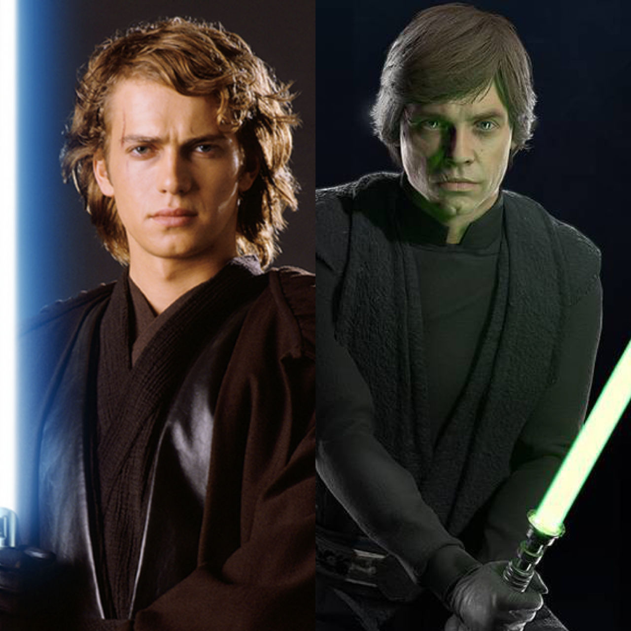 Anakin Skywalker or Luke Skywalker?? by JOSHRAMBO123 on DeviantArt Anakin Skywalker or Luke Skywalker?? by JOSHRAMBO123 on DeviantArt