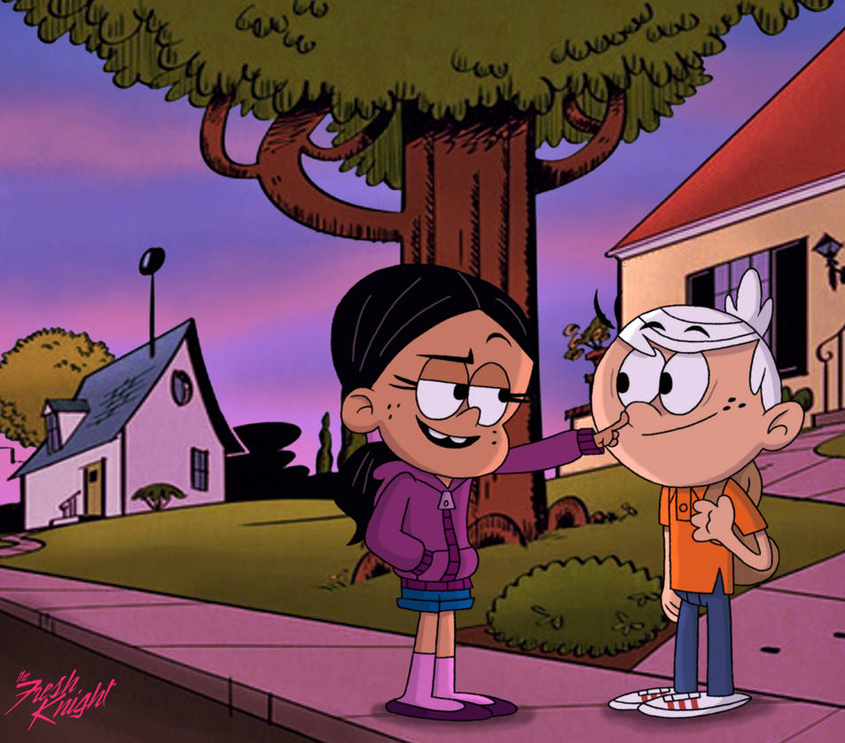 Lincoln And Ronnie Anne By Thefreshknight On Deviantart