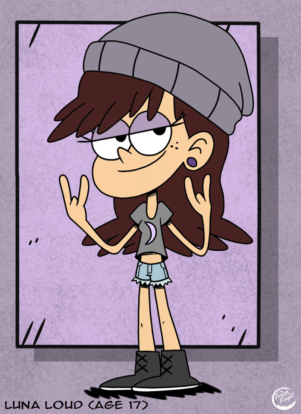 Luna Loud Age 17 By Thefreshknight On Deviantart