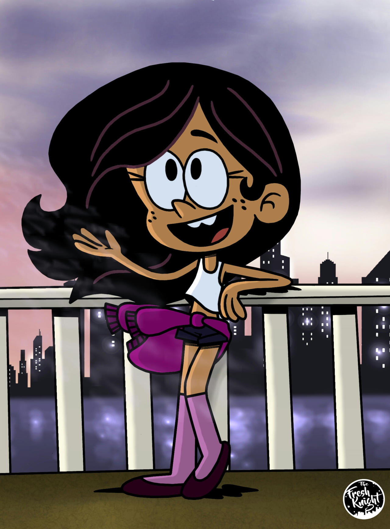Ronnie Anne Santiago by TheFreshKnight on DeviantArt Ronnie Anne Santiago by TheFreshKnight on DeviantArt
