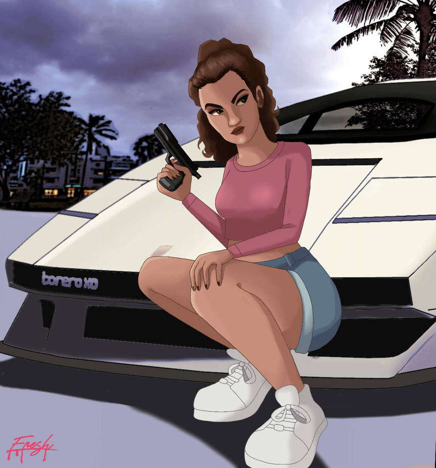 GTA 6 Lucia by TheFreshKnight on DeviantArt GTA 6 Lucia by TheFreshKnight on DeviantArt