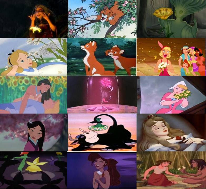 Disney Flowers In Movies Part 2 By Dramamasks22 On Deviantart