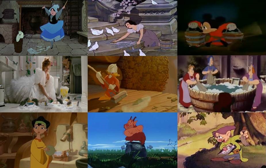 Disney Cleaning In Movies Part 2 By Dramamasks22 On Deviantart