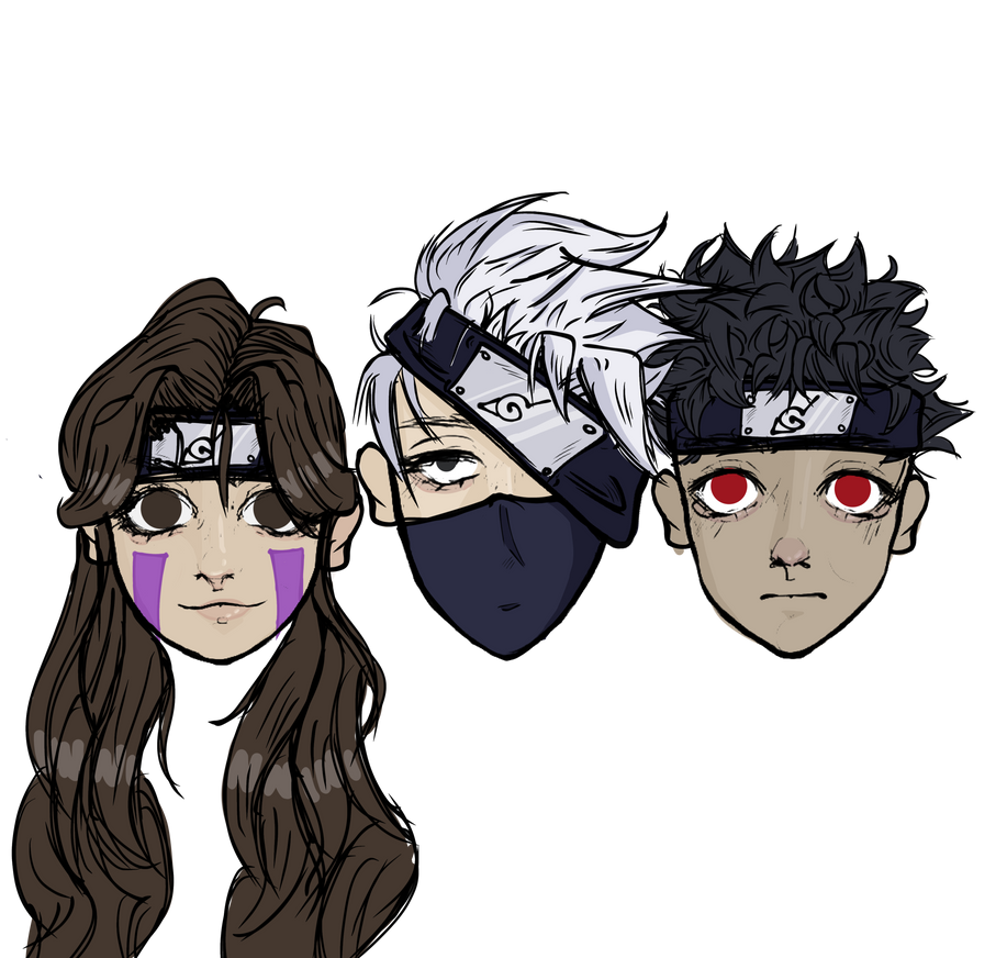 Rin Kakashi Obito By Otakusmoothie On Deviantart