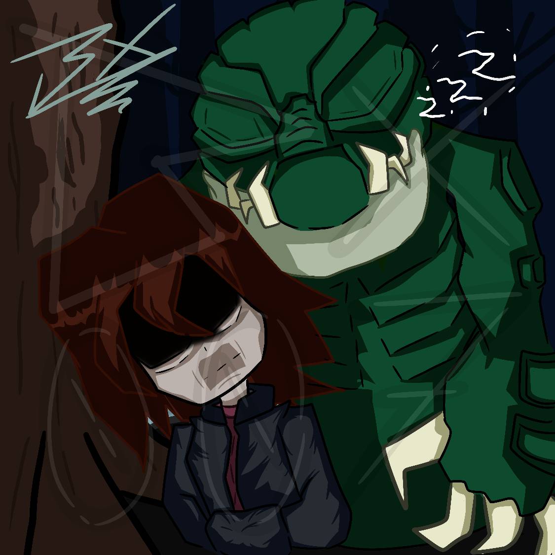 Insomnia Fnf Lullaby By Benxelart On Deviantart