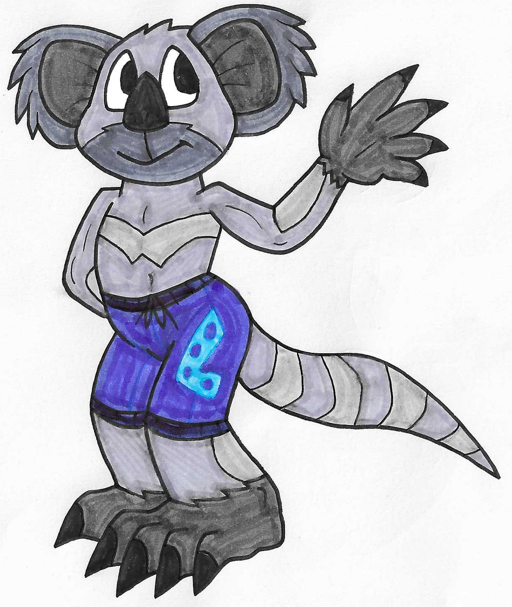 Anthro Koala Otter By Genie Dragon On Deviantart