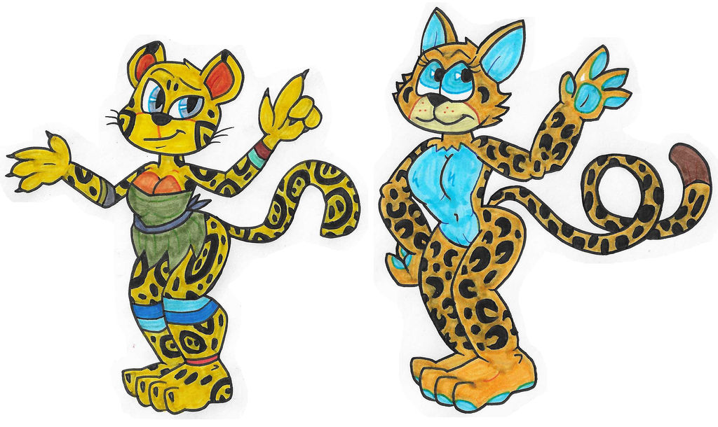 Leopard Women By Genie Dragon On Deviantart