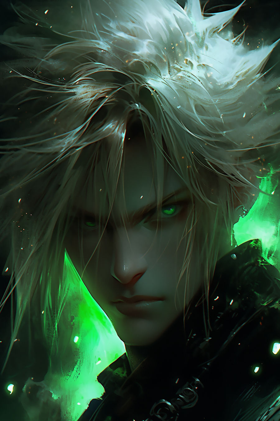 Cloud Strife Final Fantasy Vii Ai Fan Art By Scornedwords On Deviantart