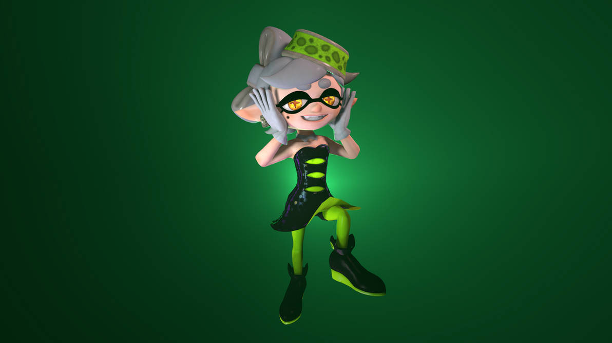 Splatoon Sfm Marie By Kameron Haru On Deviantart