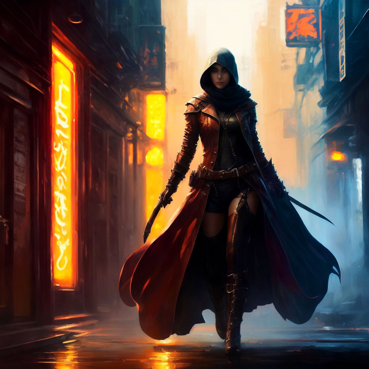 Cyberpunk Rogue By Aicouncil On Deviantart