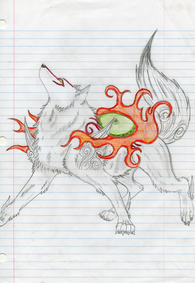 Okami Amaterasu God By Suenta Deathgod On Deviantart