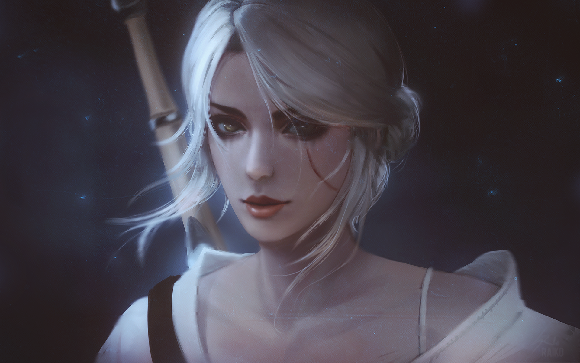 Witcher Ciri By Raikoart On Deviantart