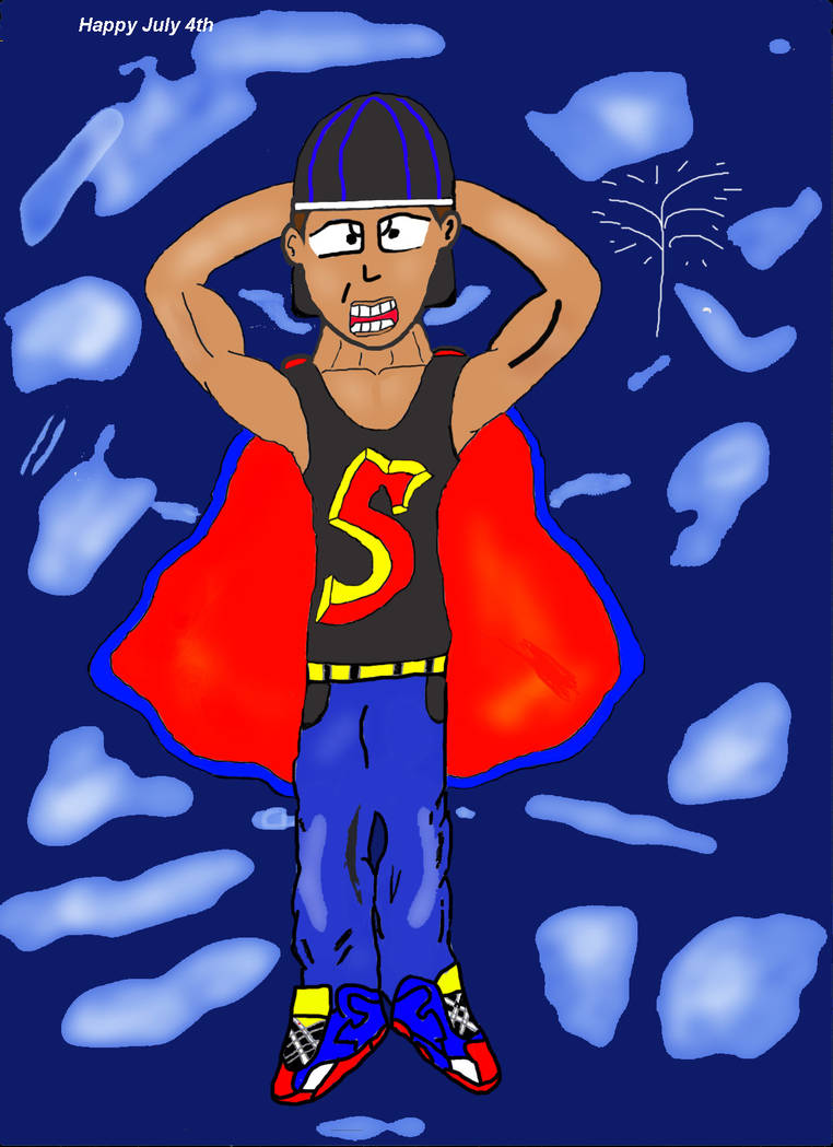 Gangsta Superman on July 4th by Yerxeo on DeviantArt