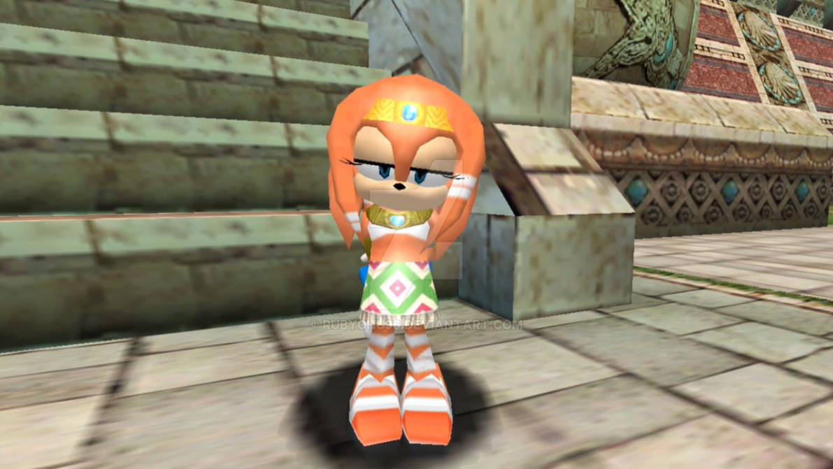Tikal Screenshot Sonic Adventure By Rubychu96 On Deviantart