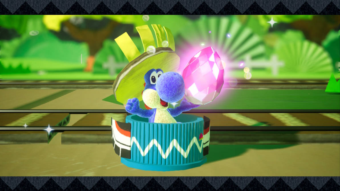 Yoshi Screenshot Yoshis Crafted World By Rubychu96 On Deviantart