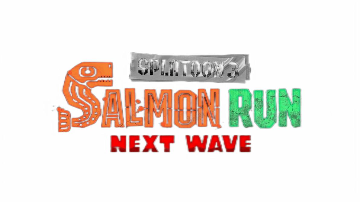 Splatoon 3 Salmon Run Next Wave (Logo) by Rubychu96 on DeviantArt Splatoon 3 Salmon Run Next Wave (Logo) by Rubychu96 on DeviantArt