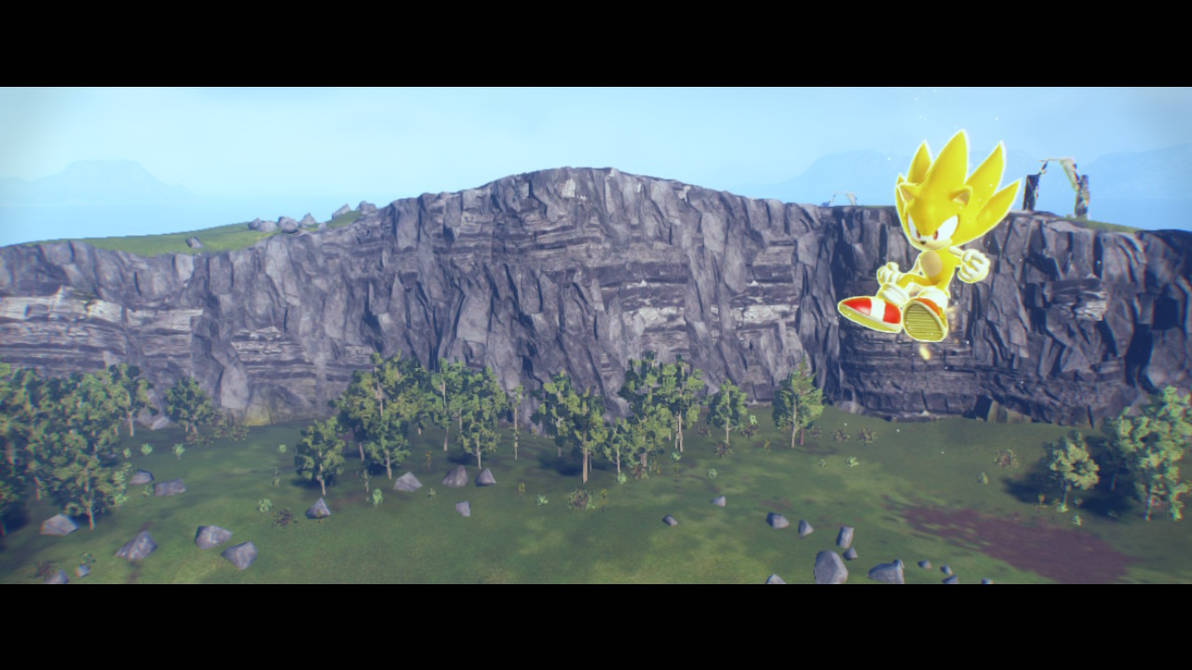 Super Sonic Screenshot Sonic Frontiers By Rubychu96 On Deviantart