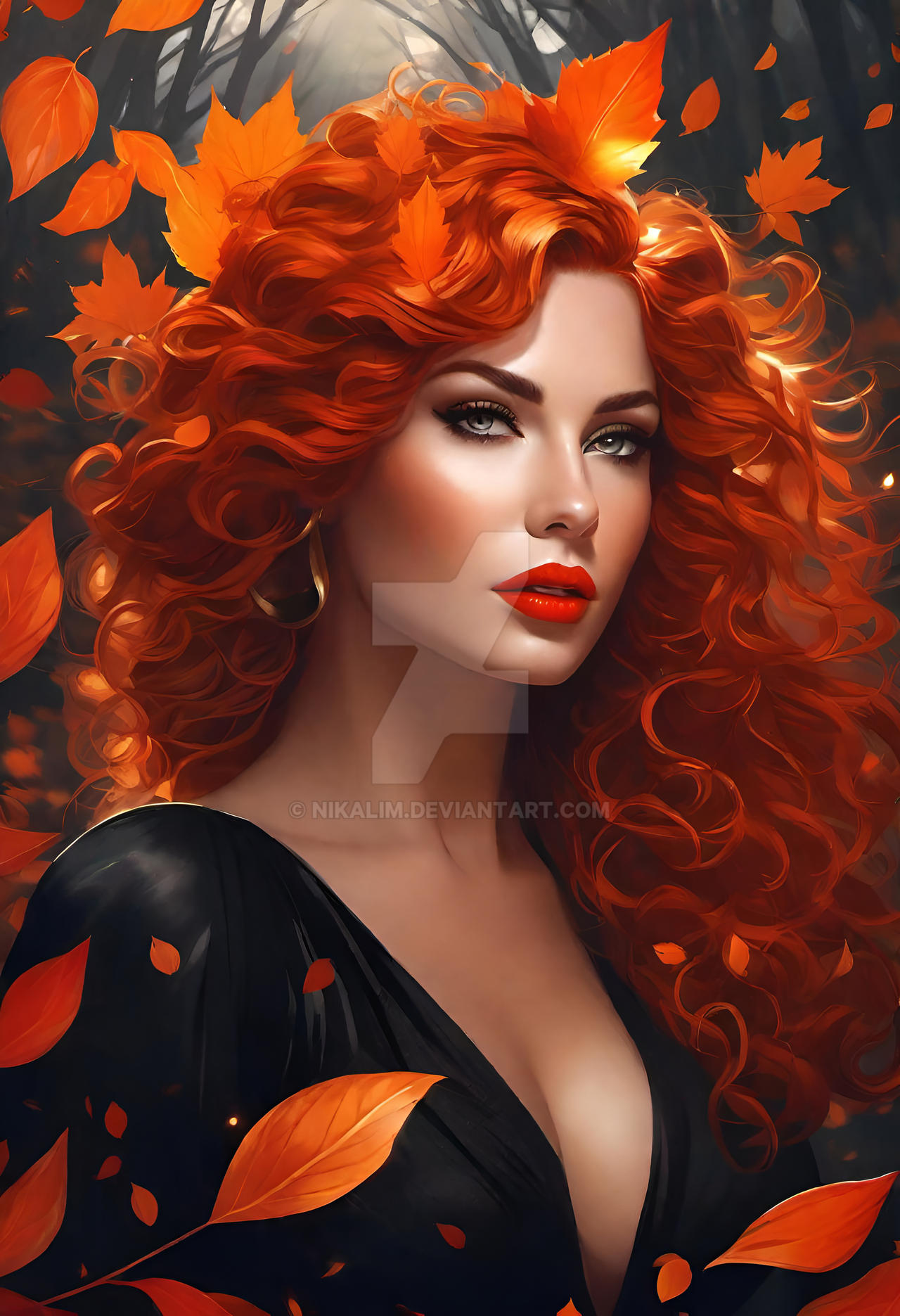 Autumn Woman Portrait Img 0488 By Nikalim On Deviantart