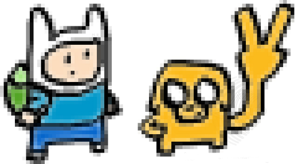 Chibi Pixel Art Of Finn And Jake By Smilelee On Deviantart