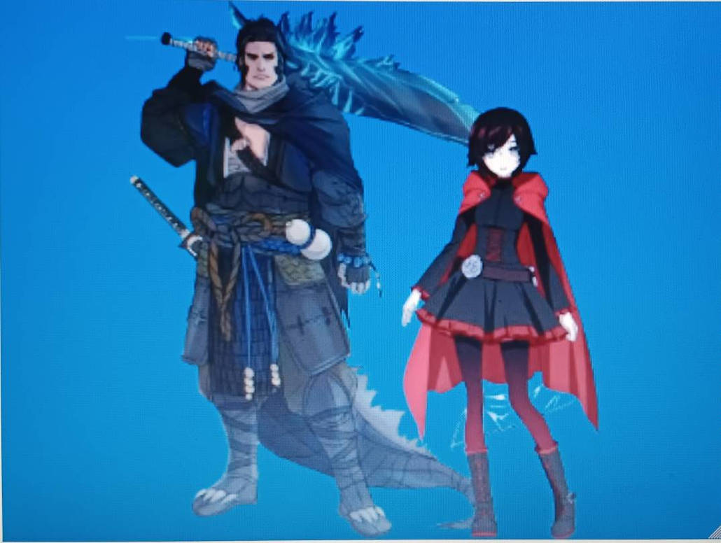 Monsterverserwby Godzilla And Ruby Rose By Freddyzillabear On Deviantart