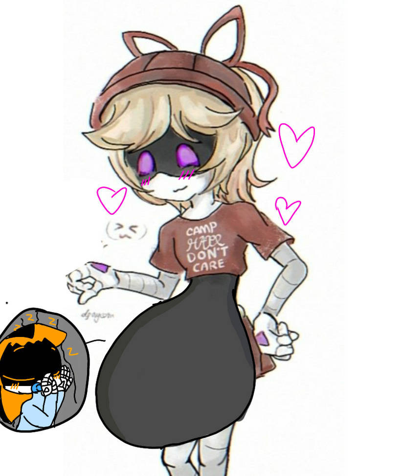 Little Me Sleeping In Lizzys Belly By Jazthemurderdrone On Deviantart