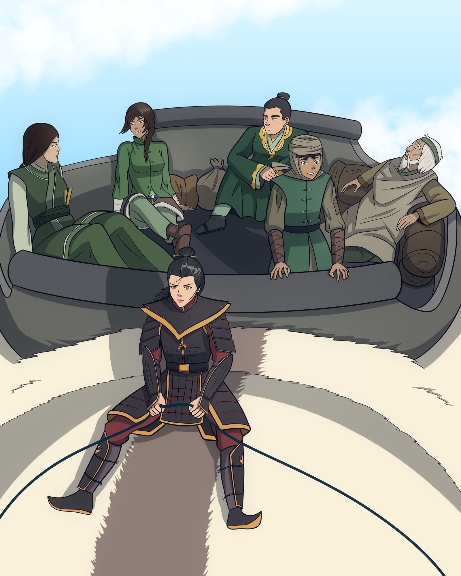Flying Opera Company The Rise Of Kyoshi By Kkachi95 On Deviantart