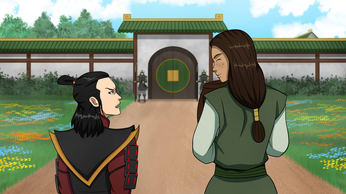 Rangi Berates Kyoshi The Rise Of Kyoshi By Kkachi95 On Deviantart