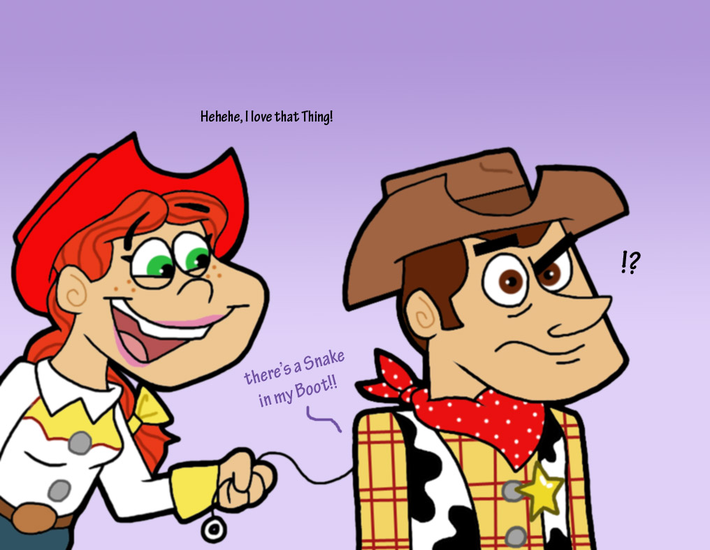 Woody And Jessie By Cookie Lovey On Deviantart