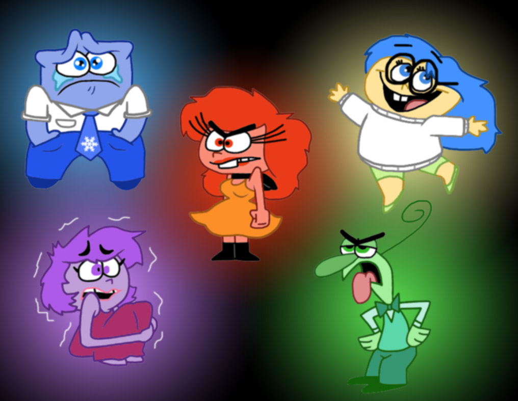 The Five Emotions on Inside-Out-Fans - DeviantArt The Five Emotions on Inside-Out-Fans - DeviantArt