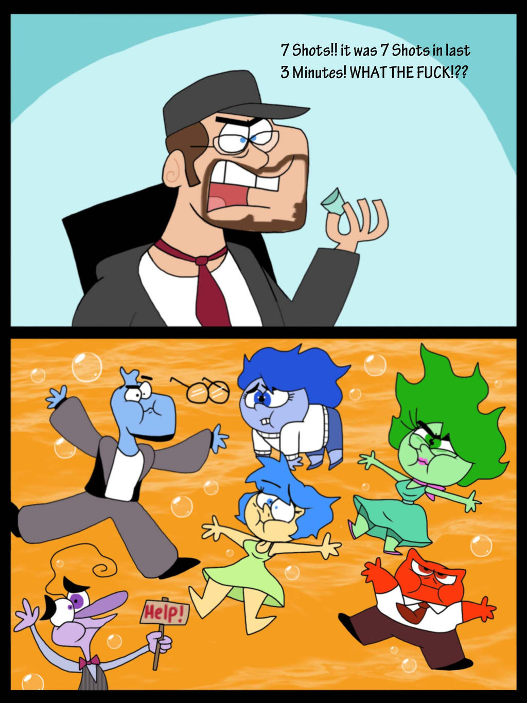 7 Shots In Last 3 Minutes By Cookie Lovey On Deviantart