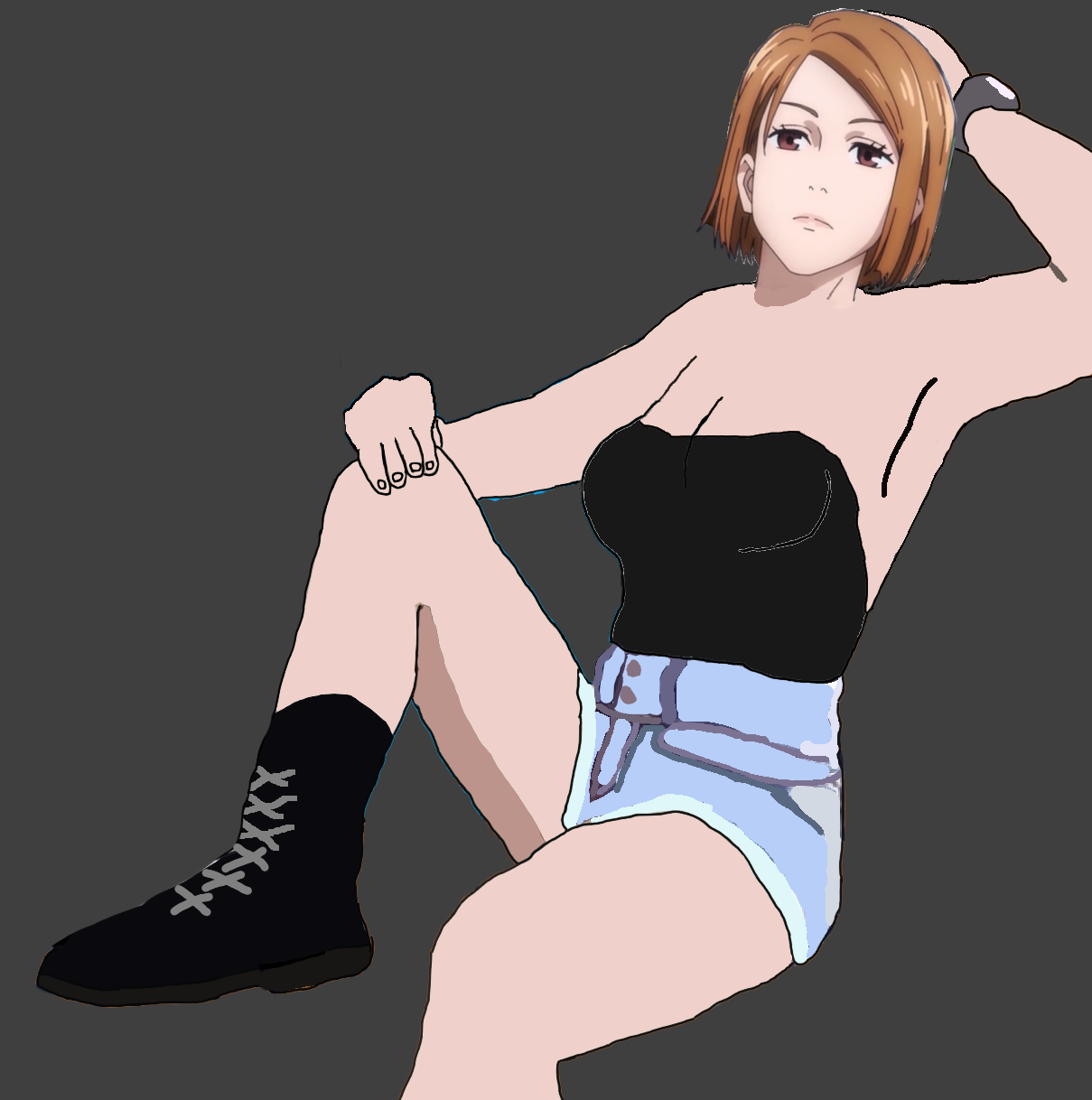 Nobara Kugisaki Sexy Fanart 03 Jujutsu Kaisen By Michaelxgamingph On