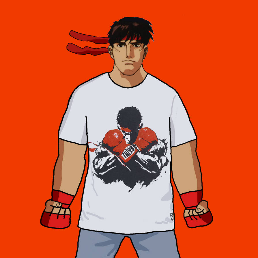 Ryu SFII Movie SFV Uniqlo T-Shirt Fanart by michaelxgamingph on DeviantArt Ryu SFII Movie SFV Uniqlo T-Shirt Fanart by michaelxgamingph on DeviantArt